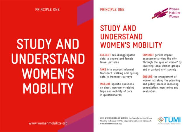 Women Mobilize Women - Principle Posters