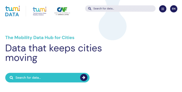 TUMI Mobility Data Hub Factsheet