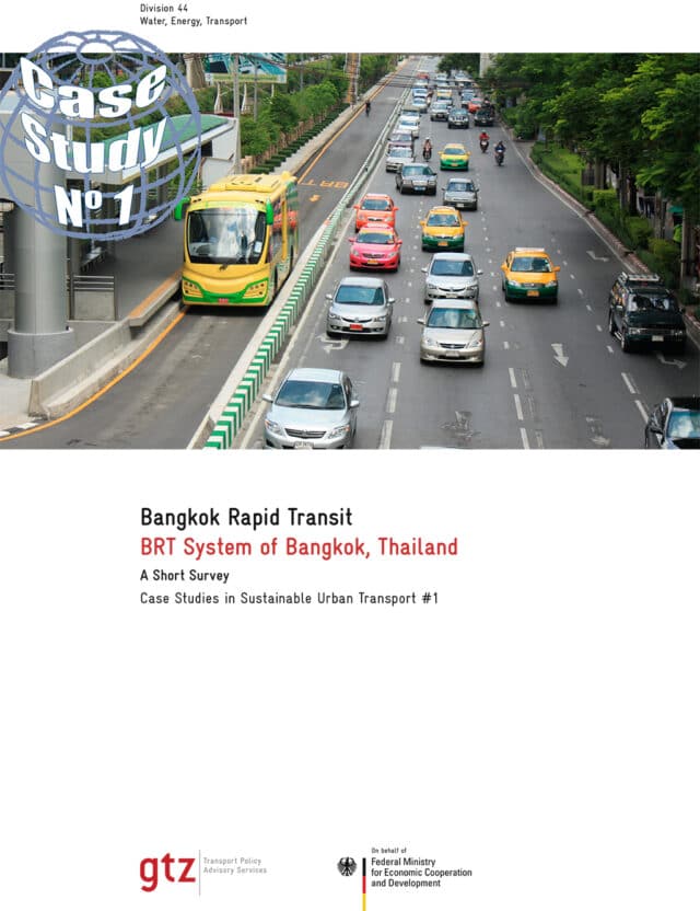 Bangkok Rapid Transit - BRT System of Bangkok, Thailand: A Short Survey